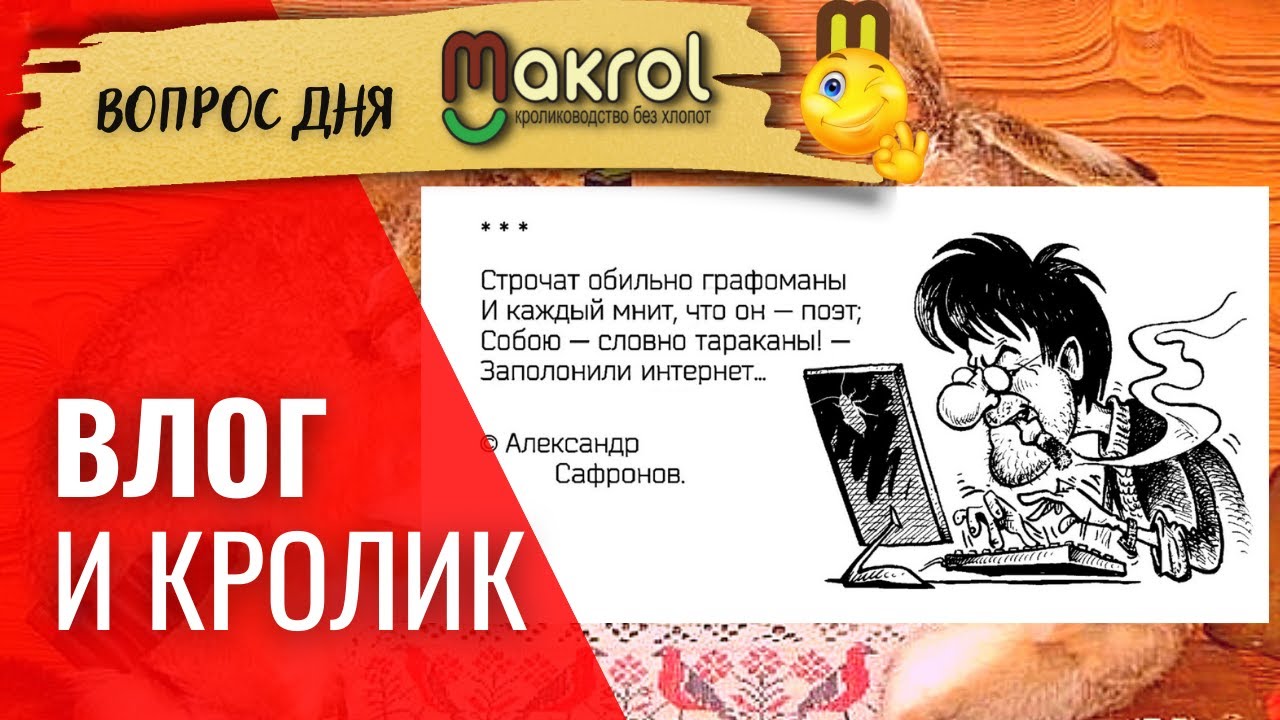 ?Андрей с канала  @Мои Ушастики и жизнь в селе!   Легко ли вести влог о кроликах  #Макляк #МАКРОЛ