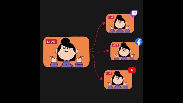 Рестрим вашего стрима в сети доставки контента (CDN)