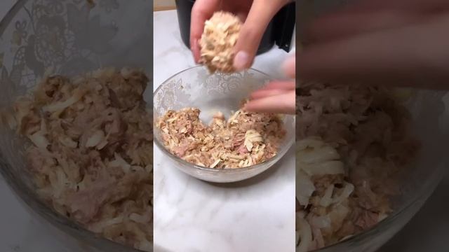 Котлетки из тунца