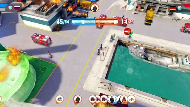 Пожар в хранилище! — Storage depots on fire! — EMERGENCY HQ—1vs1