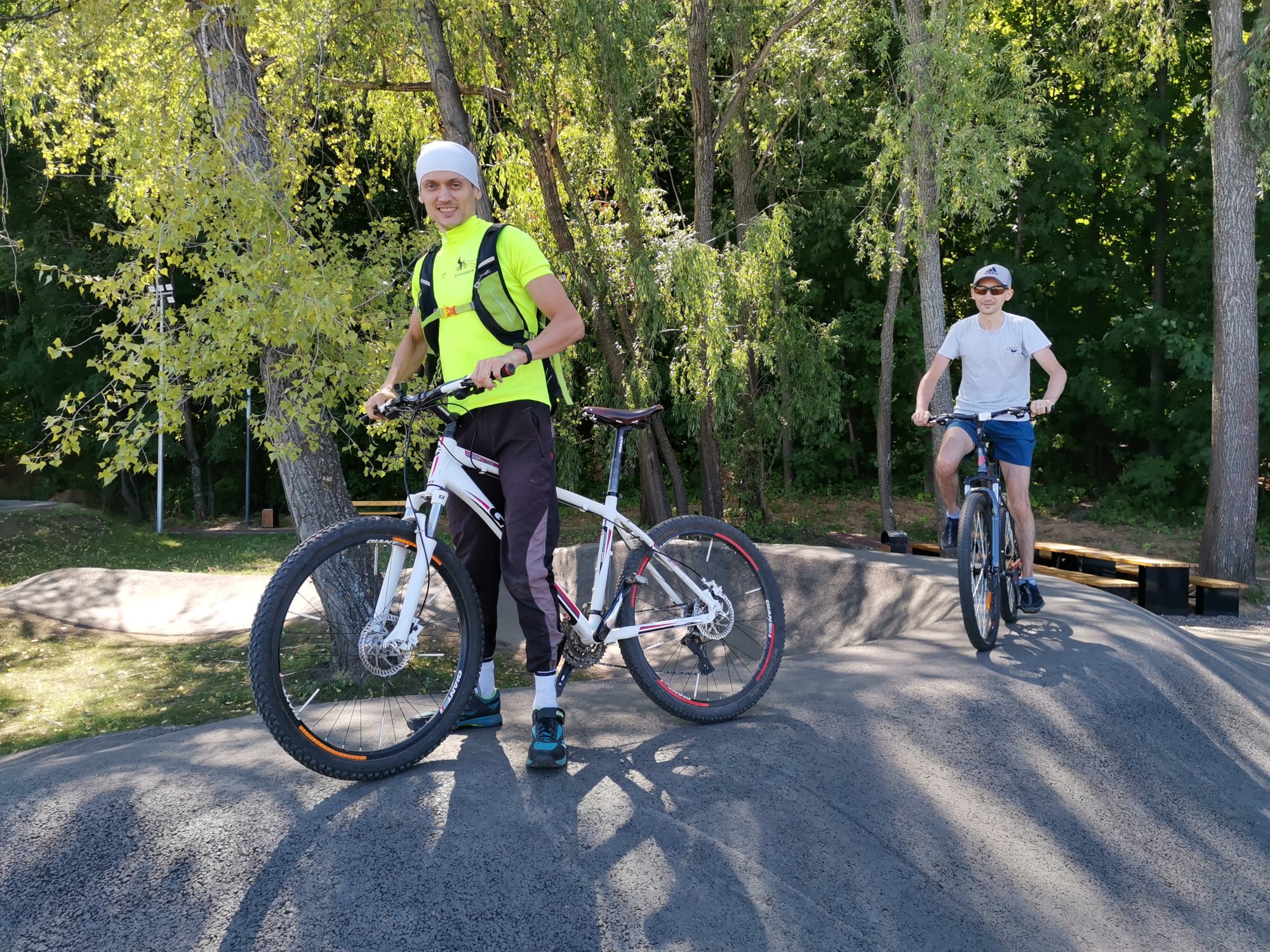 Покатушки по Московской набережной. Июль 2021 года.