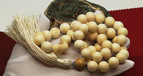 Четки из бивня мамонта 50 бусин