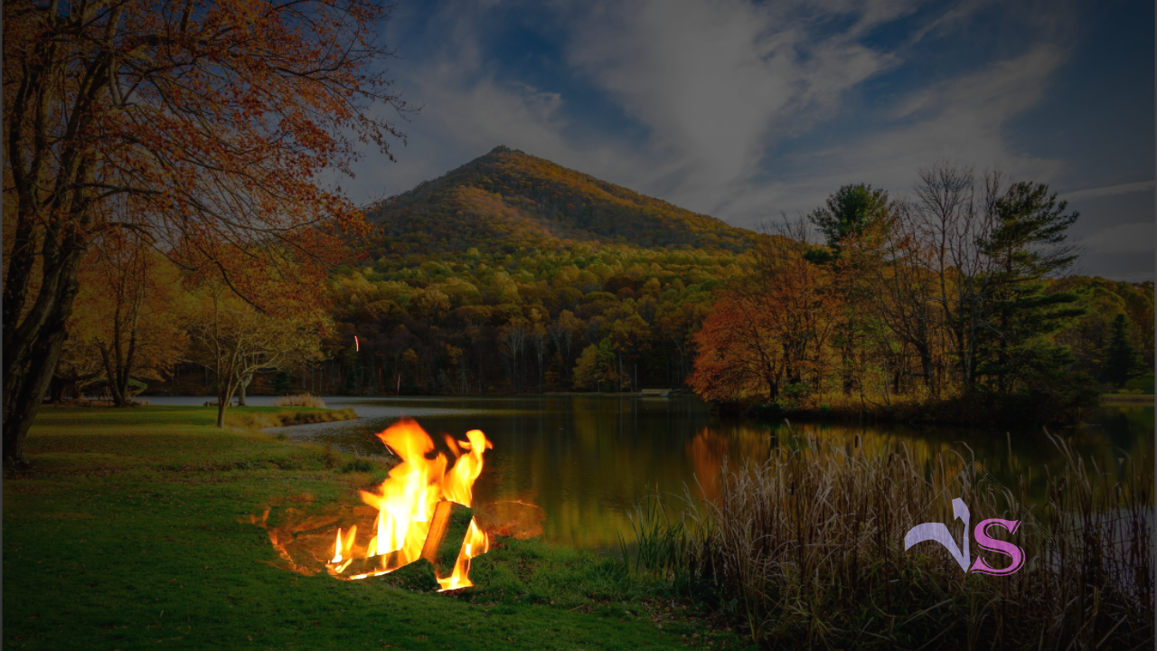 Relax - уникальные звуки,  красивая природа, ночной костер и звезды