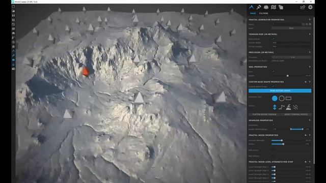 4 Работа с многослойными фильтрами в World Creator для создания уникального ландшафта