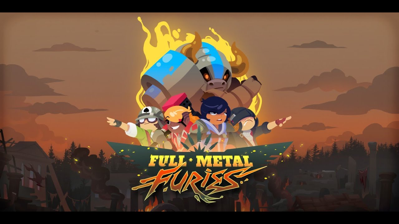 Борьба девчонок с титанами. Full Metal Furies. Кооператив - 1.