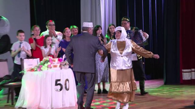 Хоровой сводный коллектив «Дуслык» - Андреевское муниципальное образование, песня «Золотая свадьба»