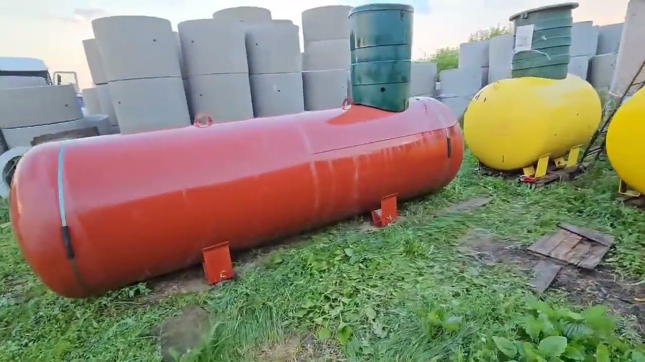 Газгольдер б/у 4.6 куба, 2018 год + редуктор + паспорт