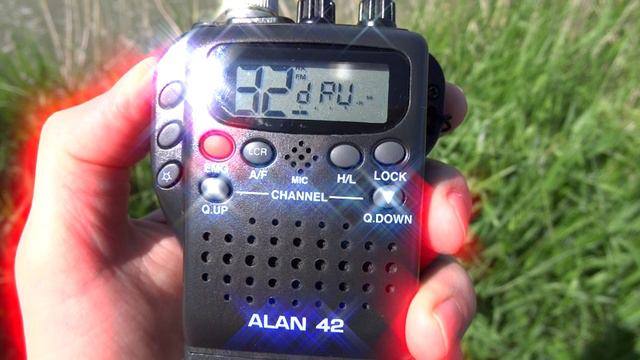Слушаем рацию ALAN 42