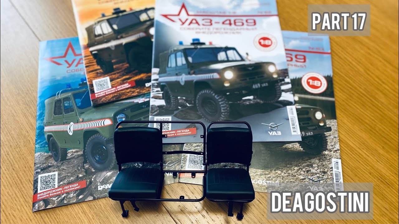 УАЗ 469 от Деагостини | Deagostini | диагостиник | журналы 61, 62, 63, 64 | масштабные модели