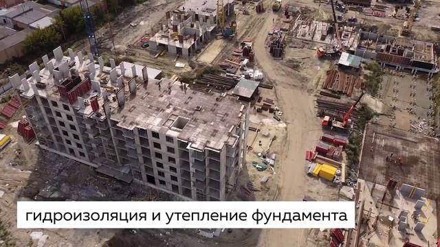 Ход строительства Квартала Зеландия, август 2021 г.