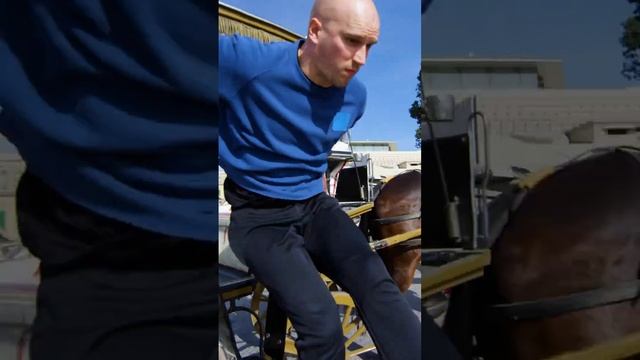 Когда сильно торопишься (паркур)