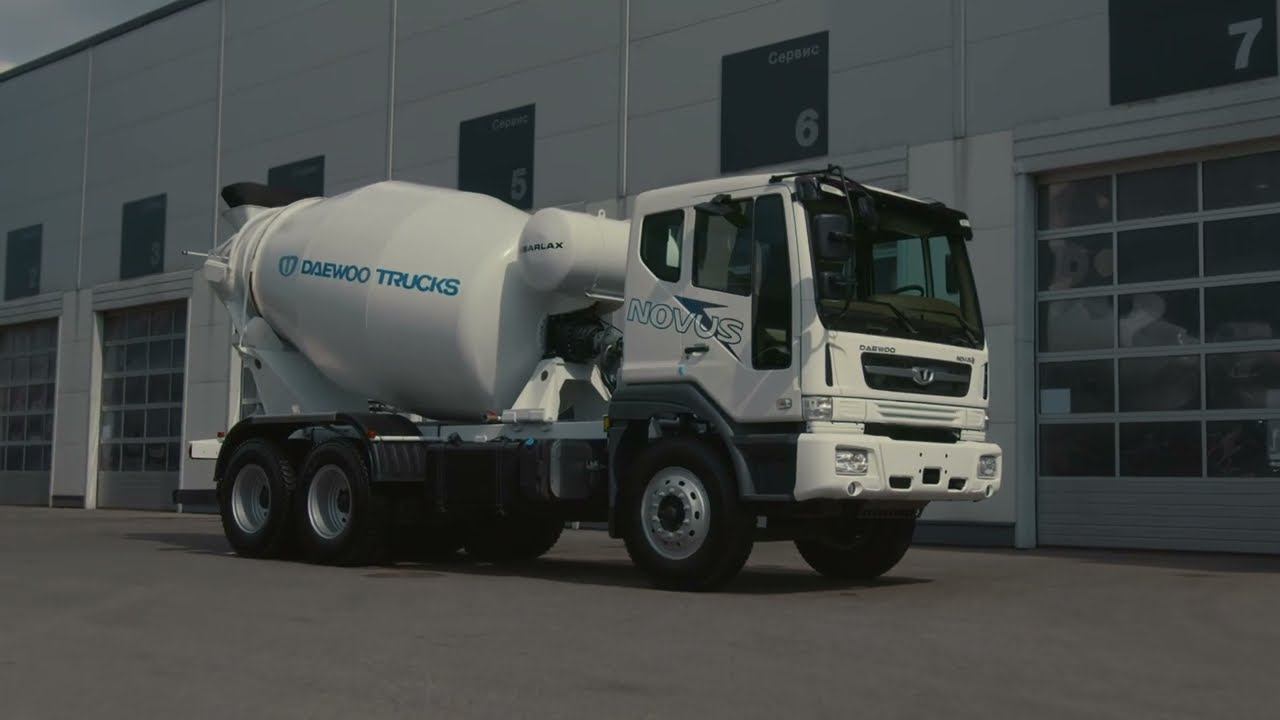 Презентационный ролик: Бетоносмеситель DAEWOO NOVUS