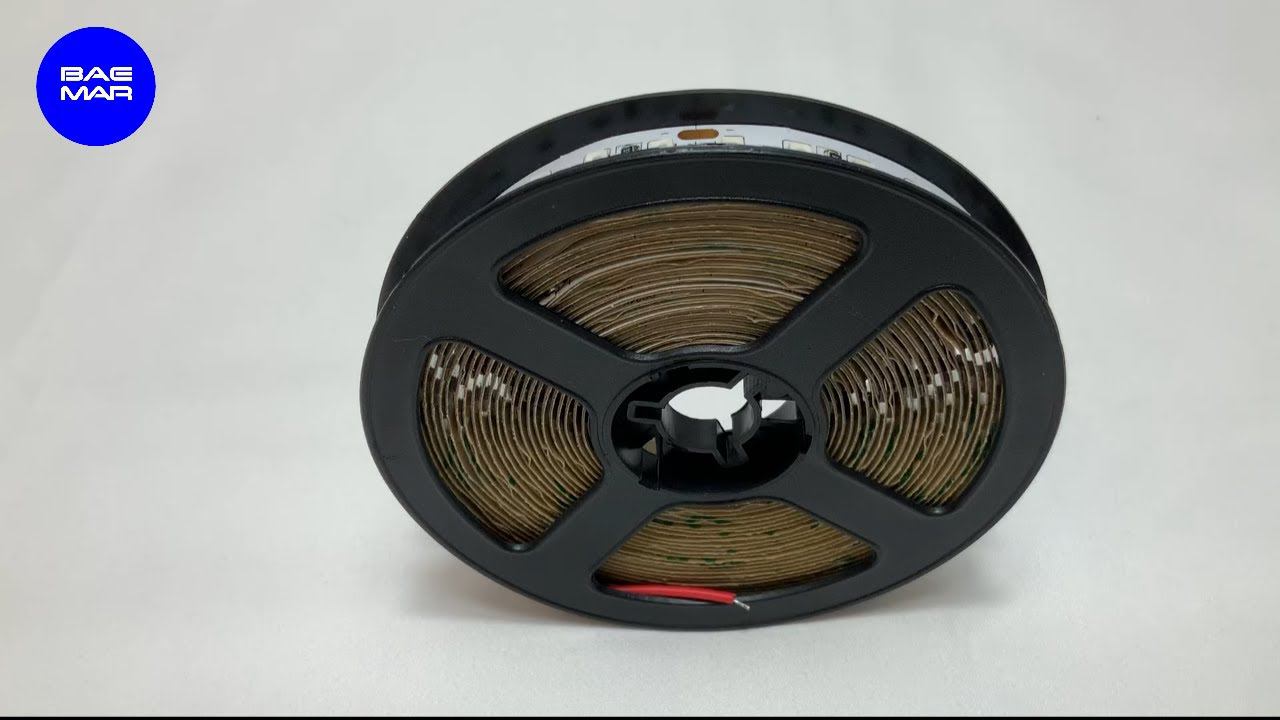 Светодиодная лента 120 led/м, 24В, IP20, 8 мм, 5 метров