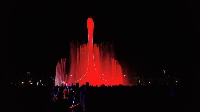 Cancion Del Mariachi - Antonio Banderas los Lobos   Поющий фонтан   Сочи   Олимпийский парк.mkv