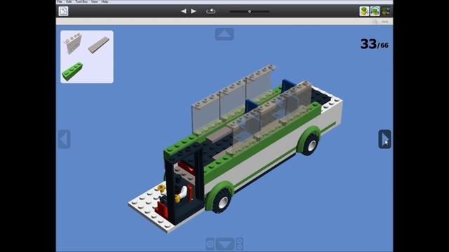 Лего автобус