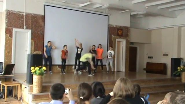 Красота и грация 2016.  Minecraft Танец 6Б