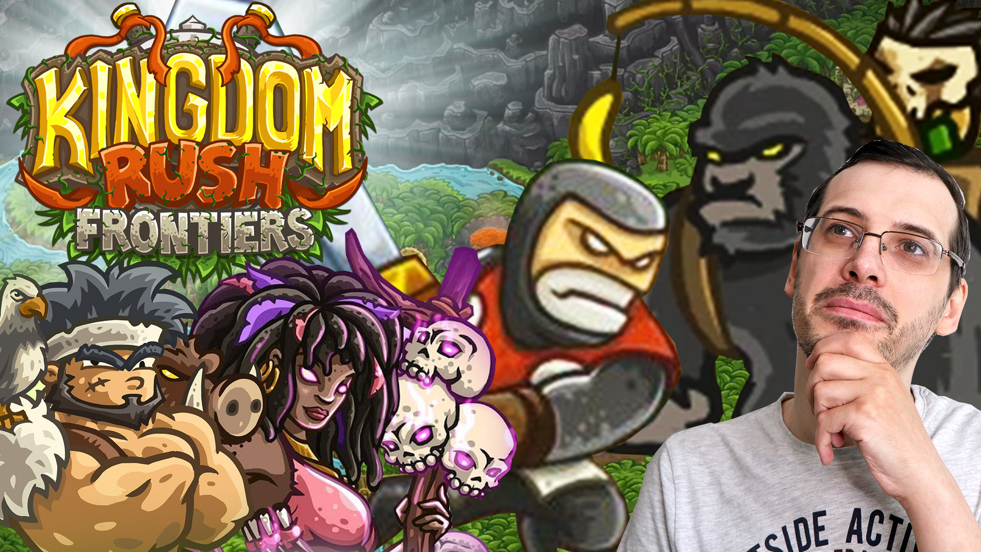 Кто не шаман, тот горилла | Kingdom Rush Frontiers прохождение #3