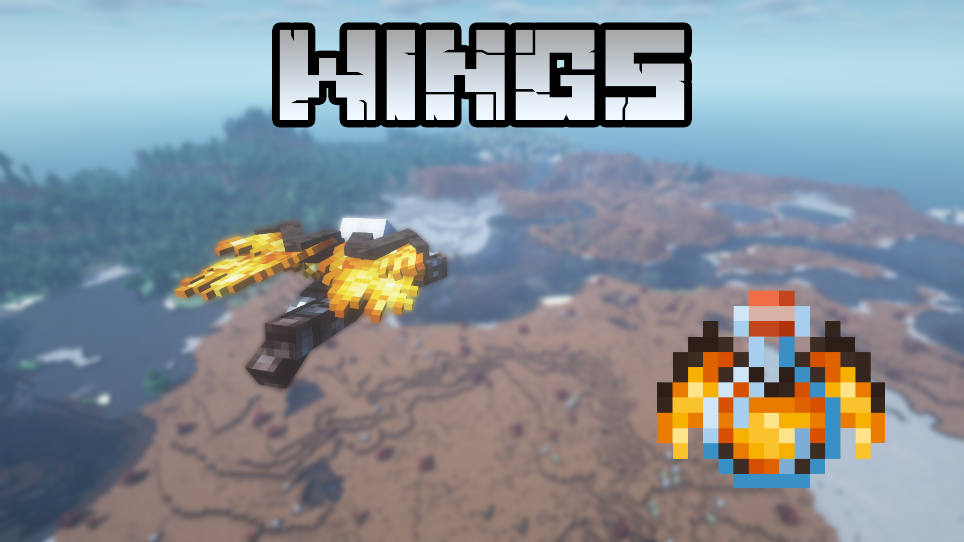 Крутой мод на крылья! | Wings | Обзор мода #19