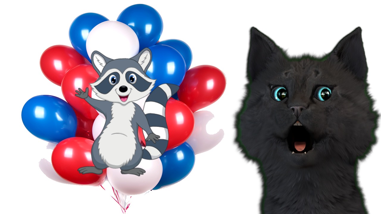 ГОВОРЯЩИЙ СУПЕР КОТ СПАСАЕМ ЕНОТИКОВ  № 1 ( ИГРА для ДЕТЕЙ )