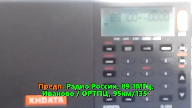 15.07.2022-16.07.2022, [Local, scan], Сканирование ФМ диапазона в Ярославле.