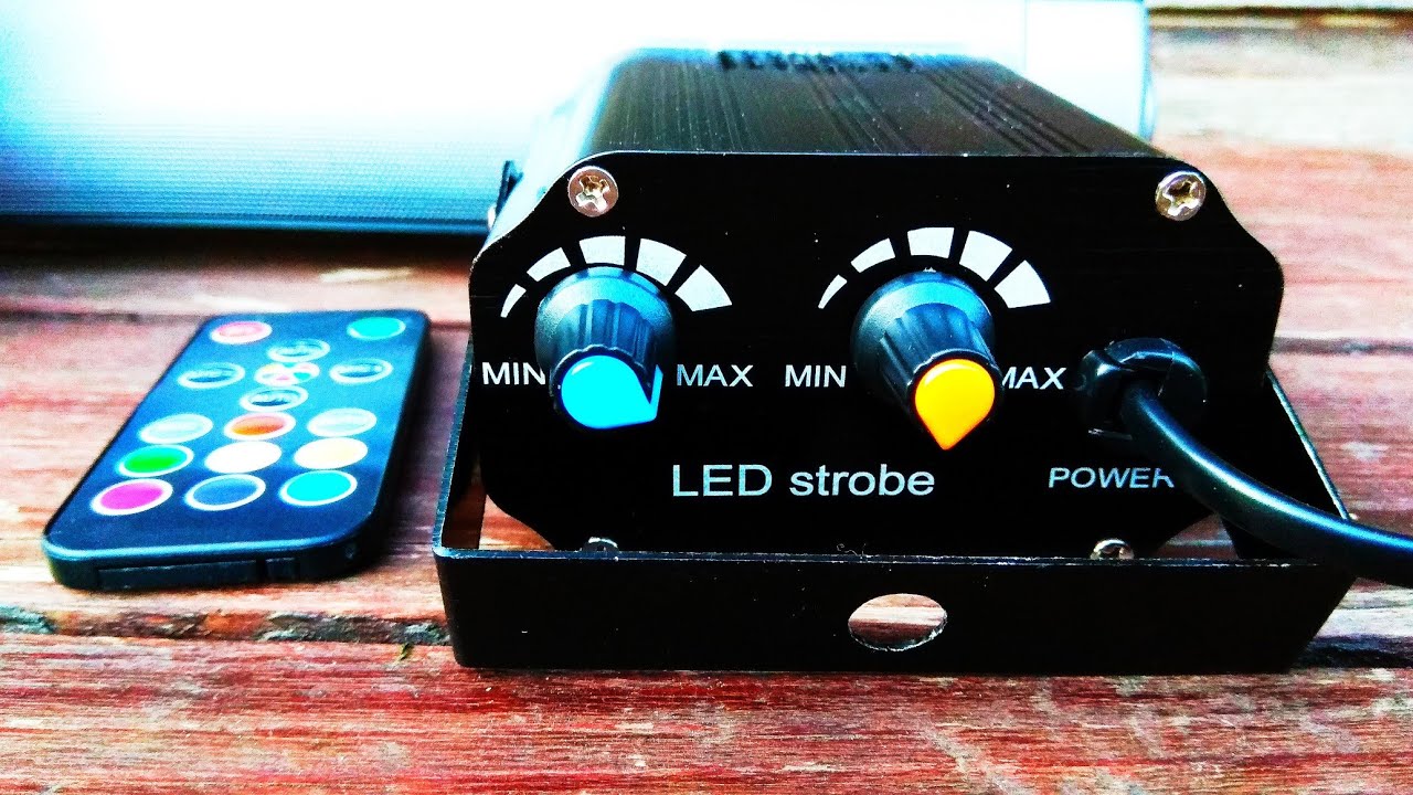 Светодиодный стробоскоп с сайта AliExpress / LED strobe from AliExpress website