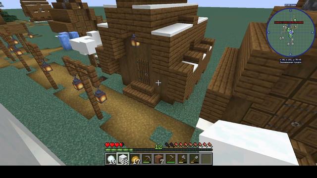 сделал грядки в майнкрафт