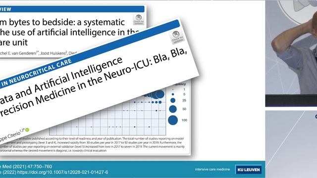 Artificial intelligence for decision support in TBI Geert Meyfroidt  ESICM 22 Tr&TBI