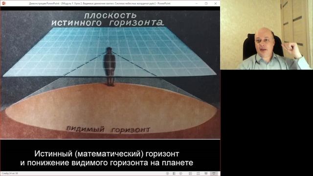 Занятие №2 "Видимые движения светил. Система небесных координат". Модуль 1 "Введение в астрономию"