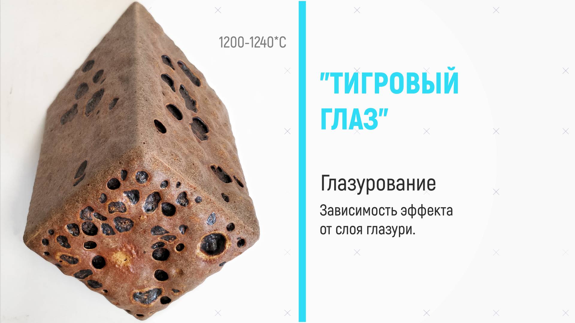 Вулканическая глазурь. Как глазуровать кистью? Какой слой глазури нужен для получения эффекта?