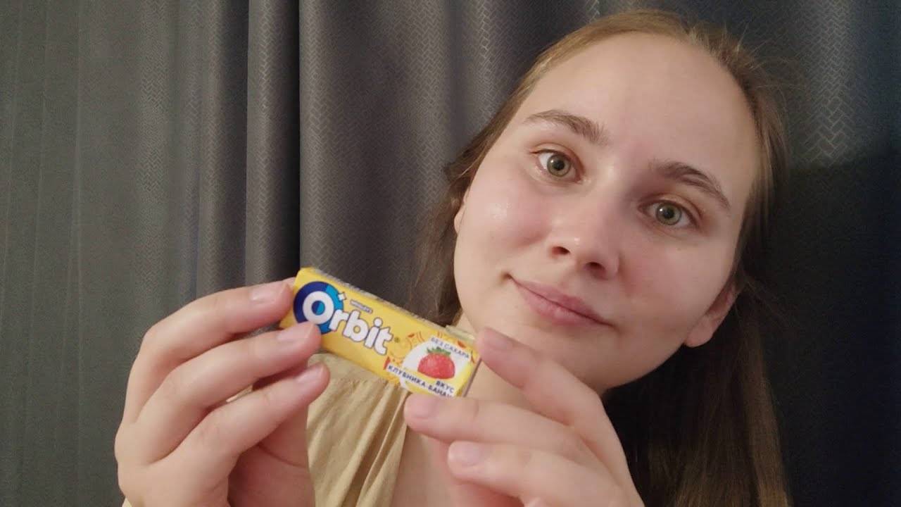 АСМР Жую жвачку и болтаю с тобой _ Звуки рта