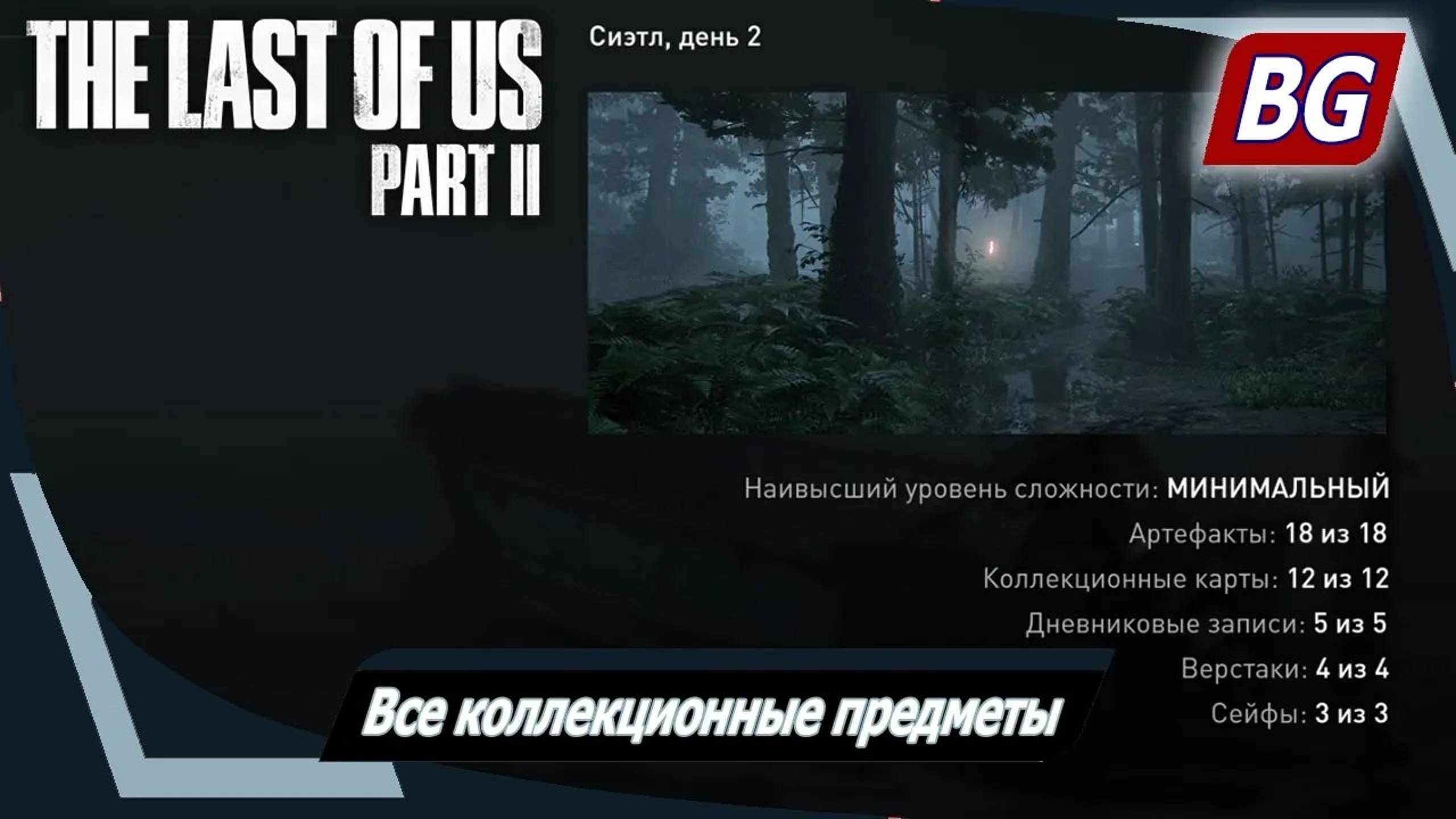 The Last of Us Part II ➤ Все коллекционные предметы ➤ Сиэтл, день 2 (глава 16-19)