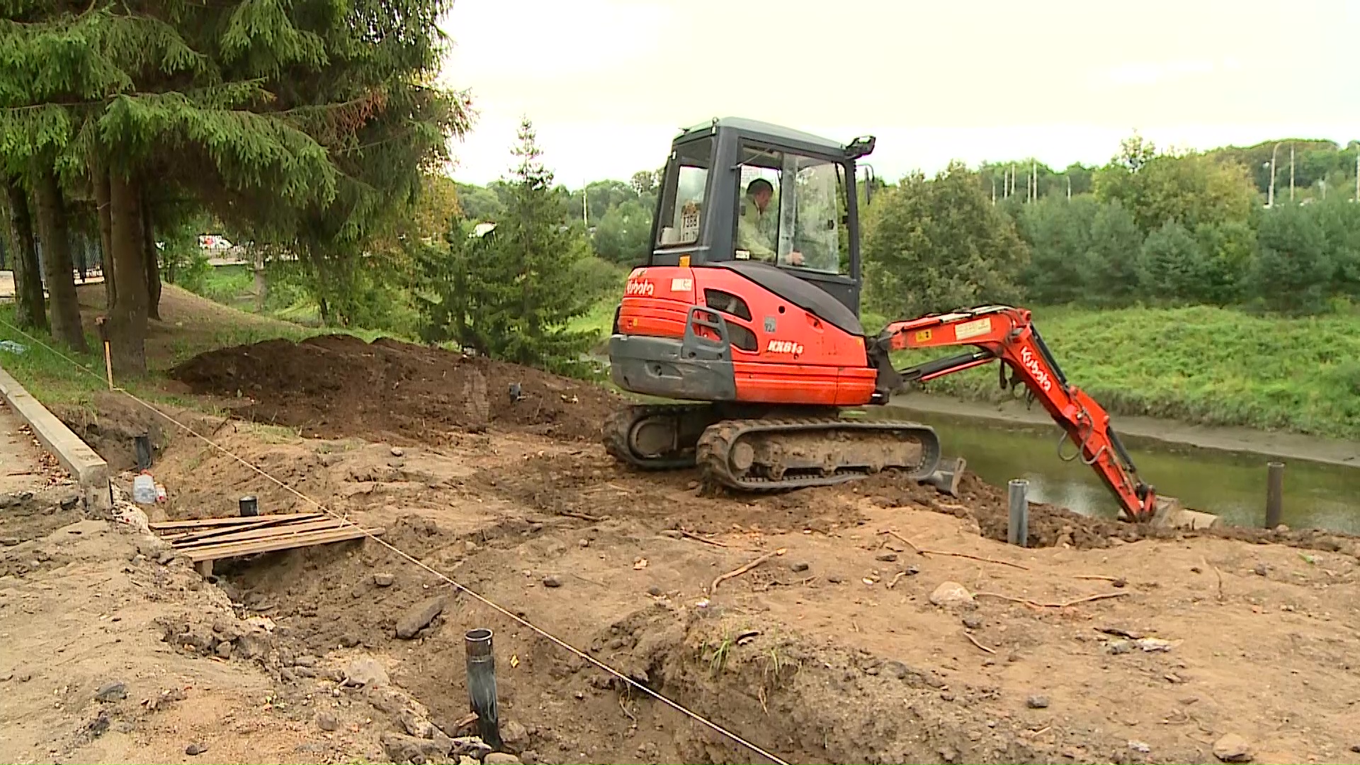 (Рыбинск-40) БЛАГОУСТРОЙСТВО НАБЕРЕЖНОЙ ЧЕРЁМУХИ