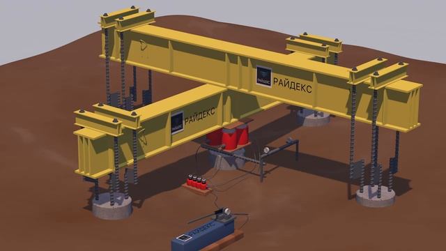 Виды испытаний свай - СК _Райдекс_.