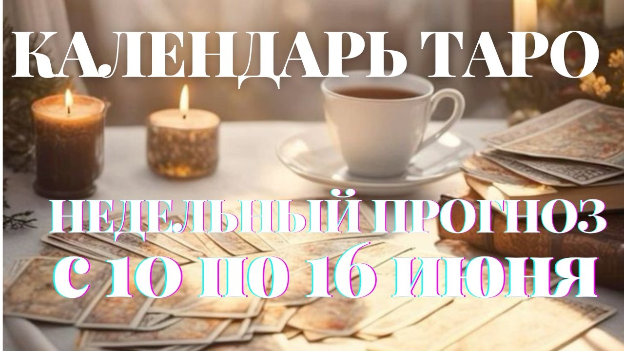 🌸НЕДЕЛЬНЫЙ ПРОГНОЗ🌸ДЛЯ ВСЕХ🌸с 10 по 16 июня 2024 года🌸