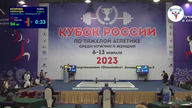 14. КУБОК РОССИИ 2023. ВЫСТУПЛЕНИЕ ЖЕНЩИН ВЕСОВОЙ КАТЕГОРИИ 64 кг.