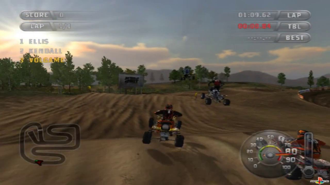 (PS2) MX vs. ATV Untamed (SLES-55050) GamePlay