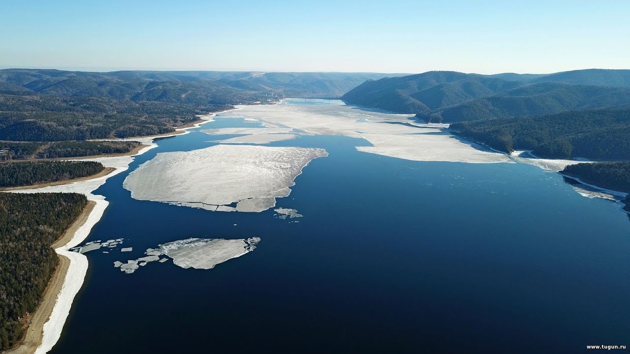 Тает лед на Красноярском море. Весна 2019. Шумиха, ворота, Езагаш, Кривляк, Бирюсинский