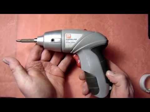 Аккумуляторная отвертка Performance Power S009A 4 8 доработка