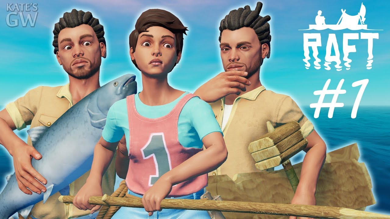RAFT ➤ЧЕТЫРЕ ЧАСА ВЫЖИВАНИЯ ВТРОЕМ. КООПЕРАТИВ (Coop). Part #1