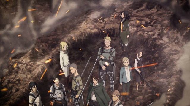 Тизер 3 части аниме-сериала "Атака Титанов: Финал "Завершения""