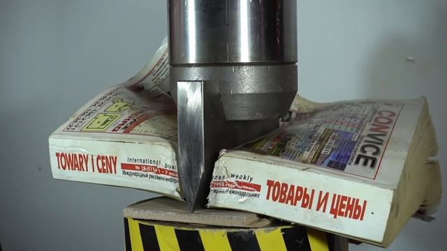 100-Тонный пресс-нож против картона и книги