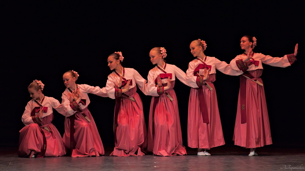 Корейский танец «Дыхание ветра». Юбилейный концерт. 11.03.2021