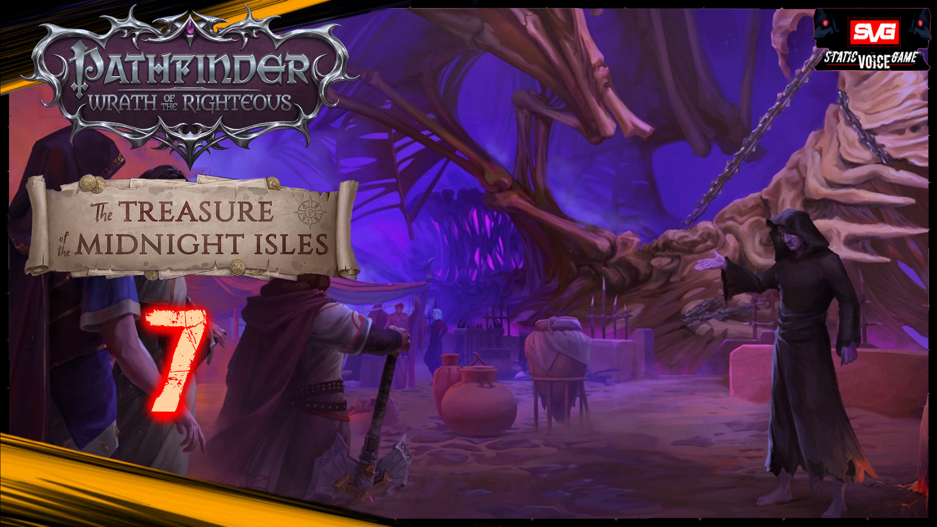 Pathfinder WotR / DLC - Сокровище Полуночных островов - Полное Неторопливое Прохождение - Обзор #7