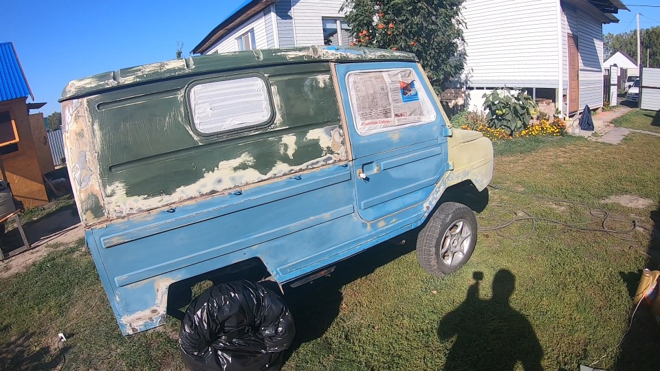 ЛУАЗ 969М Ремонт автомобиля своими руками