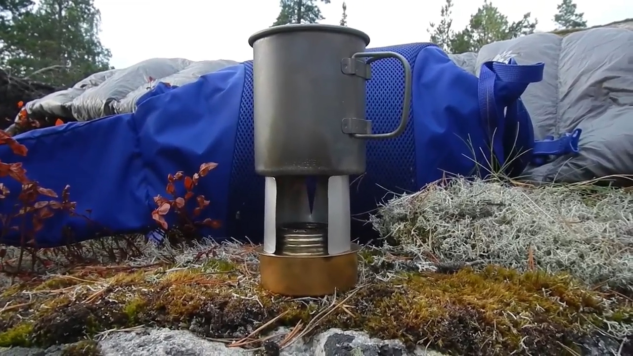 Стоянка на скале \ Пончо Тент \ Спиртовка