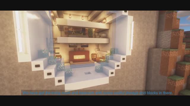 Майнкрафт (Minecraft) - Как построить современный дом в горах