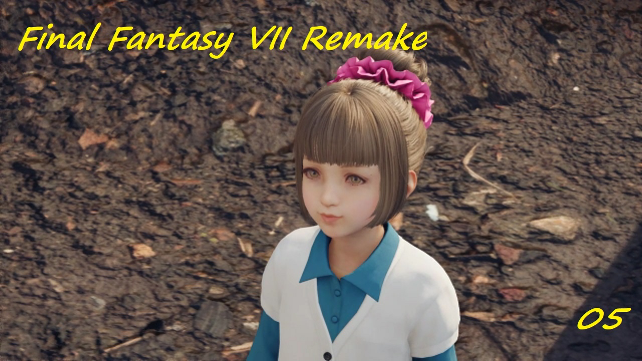 Прохождение Final Fantasy VII Remake. Серия 05. Бесстрашный спаситель кошек