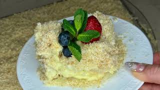 Ленивый Наполеон . Готовится просто и съедается быстро?