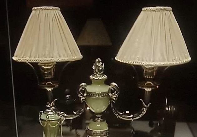 Электрическая настольная лампа, Фаберже!