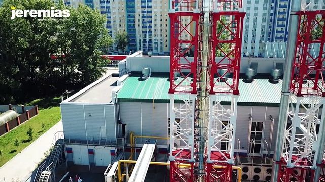 Реализованные проекты котельных с дымоходами Jeremias в Новосибирске